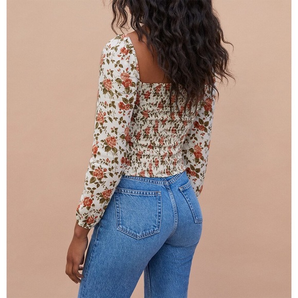 Reformation | Tops | Reformation Reign Top Foliage | Poshmark